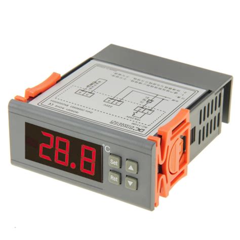 RC M Digital LCD Temperature Controller Thermocouple Thermostat Regulator With Sensor