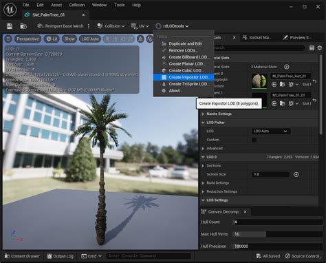 RdLODtools Tutorial 11 Recourse Design Ltd