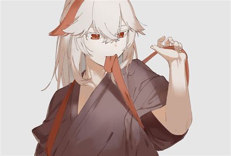 Kaedehara Kazuha Genshin Impact Drawn By Yamimumemo Danbooru