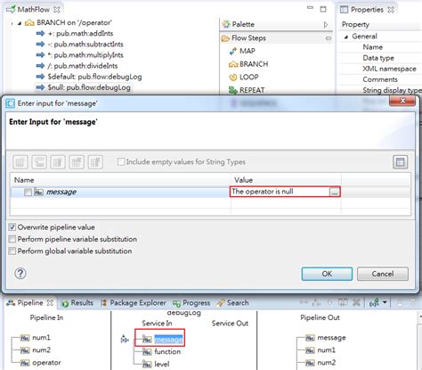 albert s blog [webmethods] 在 flow service 中使用 branch