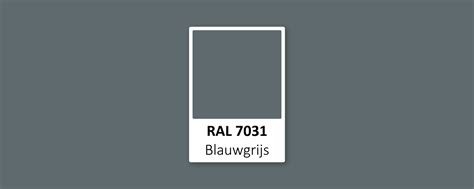 Ral 7031 Blauwgrijs