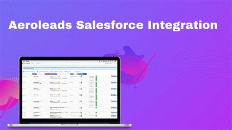 Aeroleads Saleforce Integration Transfer Data From Aeroleads To Salesforce Youtube