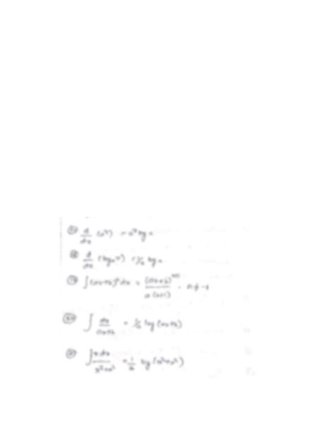 SOLUTION Differential Equations Basic Formulas Studypool