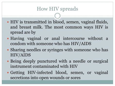 Ppt Hiv Aids Powerpoint Presentation Free Download Id