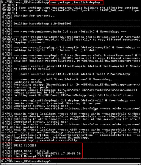 Building And Running A Java Ee Application By Using Maven