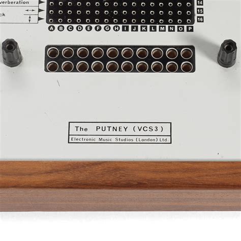 Bonhams The Putney A Rare Ems Vcs3 Mk1 Analogue Modular Synthesizer