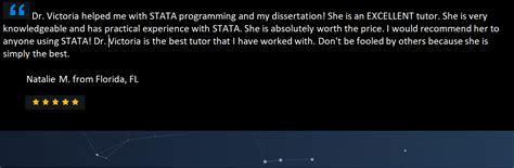 Stata Tutor Stata Tutor