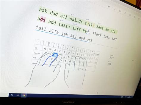 Touch Typing In Computer Science Redbridge Community School