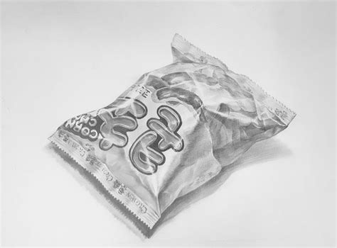 전주굿디자인 정밀묘사 과자봉지 고려대소묘 이대소묘 국민대실기 연필 드로잉 산업 디자인 스케치 그림 그리는 방법