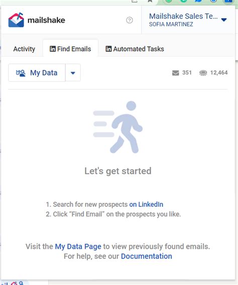 Using The Data Finder Browser Extension Mailshake Help