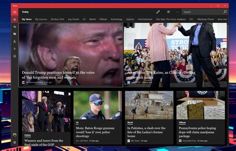 A Closer Look At The New Enhanced Dark Mode For Msn News On Windows