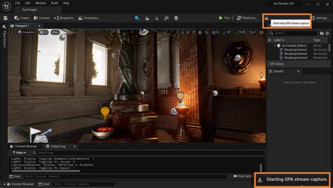Quick Start With Profiling Unreal Engine Games