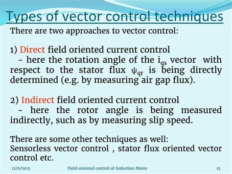 Updated Field Oriented Control Of Induction Motor Pptx