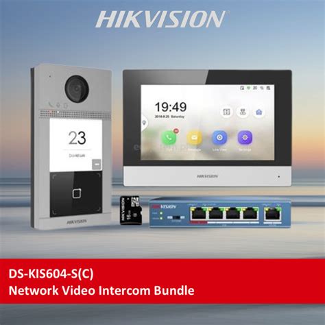 Hikvision Ip Video Intercom Kit Securityking