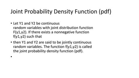 Bivariate Distribution Pptx