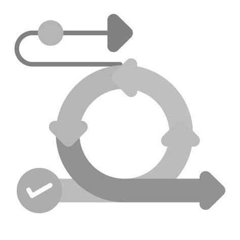 Limage Vectorielle De Licône Scrum Peut être Utilisée Pour Agile