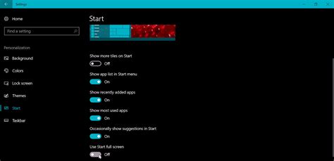 Windows Tip How To Make Start Full Screen Windows Experience Blog