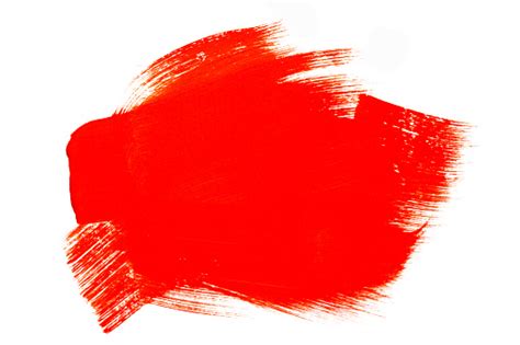 밝은 빨간색 추상 Aquarel 수채화 배경입니다 화려한 빨간 아크릴 수채화 브러시 스트로크입니다 붓에 대한 스톡 사진 및 기타 이미지 Istock