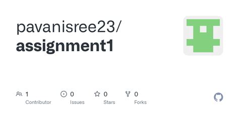 Github Pavanisree23assignment1
