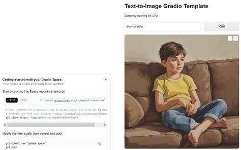 Different Model Result With Gradio Text To Image Demo Space Creation Helper Beginners