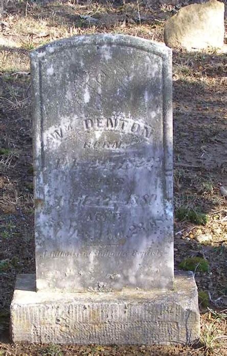 William Mitchell Bill” Denton Sr 1822 1880 Find A Grave Memorial