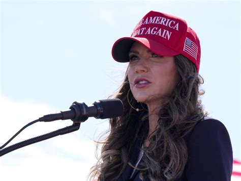 Trump Will Nominate South Dakota Gov Kristi Noem For Homeland Security