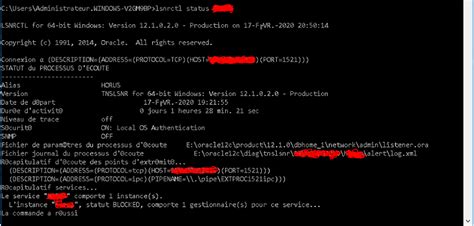 Solved ORA 01033 And BLOCKED Status On Oracle Instance Experts Exchange