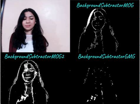 SustracciÓn De Fondo Python Opencv Omes