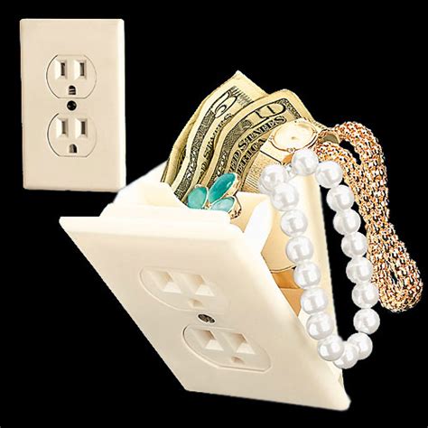 Hidden Wall Safe Electrical Outlet The Green Head