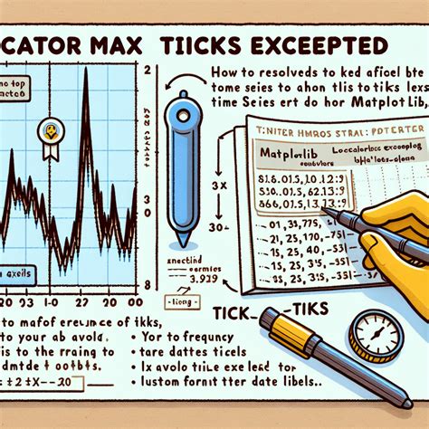 Fixing The Matplotlib Error Locatormaxticks Exceeded” When Plotting Time Series Data By