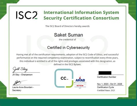 Isc2 Saket Suman