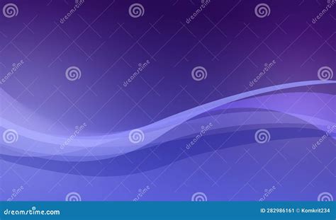 Violet Lines Curves Wave Soft Gradient Abstract Background For Artwork Design Stock Illustration