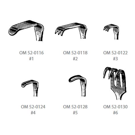 Meyerding Finger Retractor 7 178mm 4 Orthomed Surgical Tools