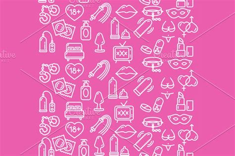 Intim Or Sex Shop Background Vector Custom Designed Graphic Patterns Intim Or Sex Shop Background Vector Custom Designed Graphic Patterns