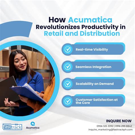 Fasttrack Solutions How Acumatica Revolutionizes Productivity In Retail And Distribution