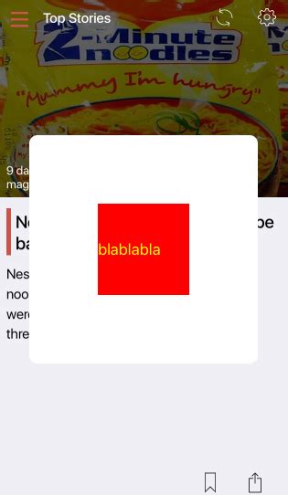 Ios Adding Subview Is Not Working Stack Overflow