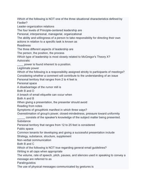 Busi 310 80 Lecture Notes Which Of The Following Is Not One Of