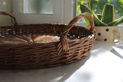 Плетені вироби ручної роботи Піднос таця 350 грн Поделки рукоделие Подольск на Olx