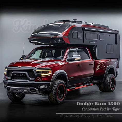 Dodge Ram 1500 Conversion Pod H® Type Ram 1500 With Camper Dodge Truck Rvs