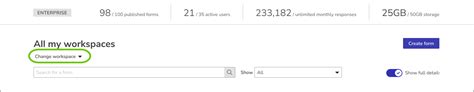 Organize Your Forms Into Workspaces Openforms Help Center