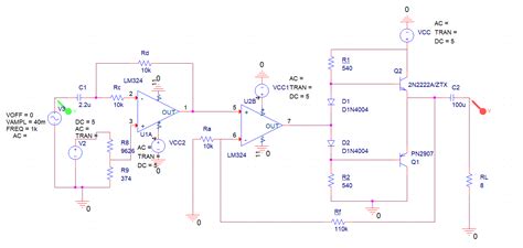 Circuit Design Designing Feedback Push Pull Amplifier Electrical Engineering Stack Exchange