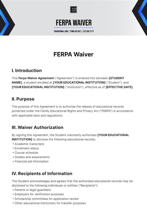 Page 2 Free Waiver Templates And Examples Edit Online And Download