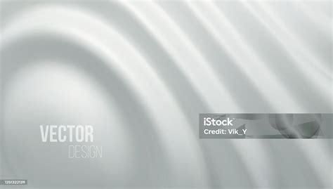 흰색 빛나는 액체 파도 3d 현실적인 배경 벡터 일러스트레이션 0명에 대한 스톡 벡터 아트 및 기타 이미지 0명 기하 디자인 Istock