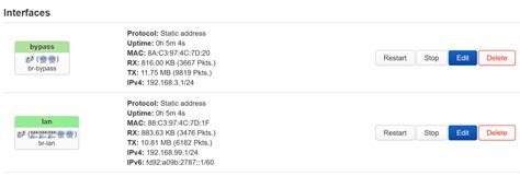 connect two bridge networks to each other installing and using