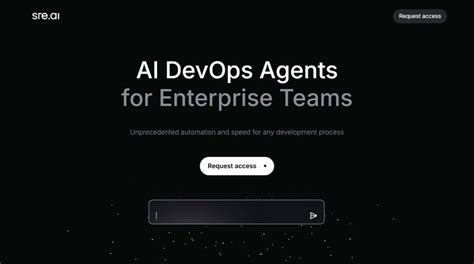 Sre Ai 提供企业团队使用的 Ai Devops 代理，实现前所未有的自动化和速度。 Soai Im