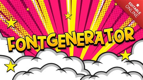 Fontgenerator Super Mum Comic Text Effect Generator