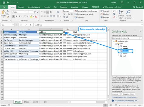 Esportare Un File Xml Da Excel