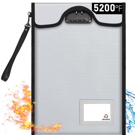 The Ultimate Protection The Best Waterproof And Fireproof Document Bag Sanjiu