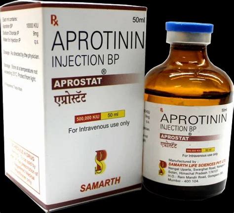 Aprotinin Injection Lyophilized 500000 Kiu At ₹ 101 Vial In Mumbai