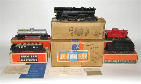High Grade Lionel 1947 No 2121ws Boxed 675 Set 2555 2452x 2457